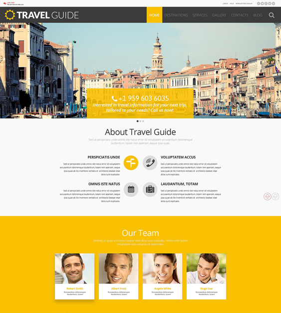 Travel And Tourism WordPress Themes | Site Bloom