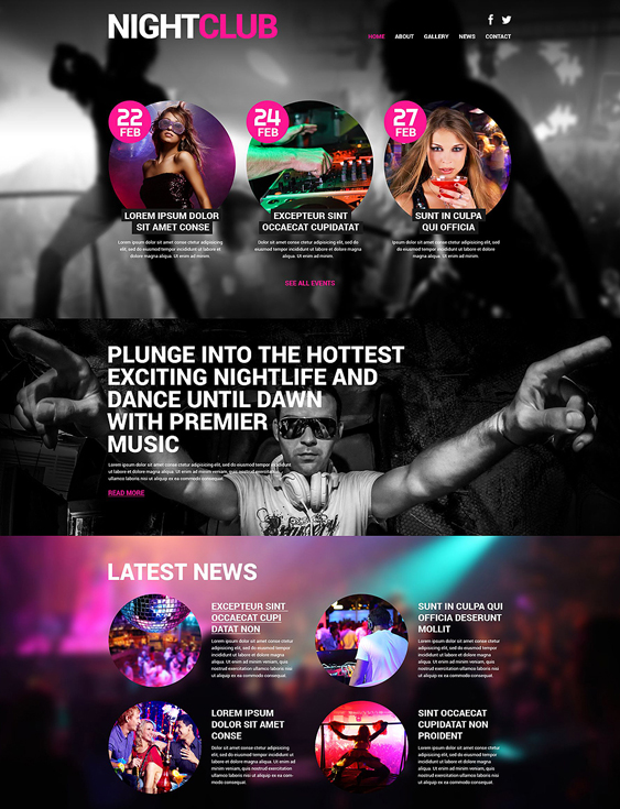 Free And Premium WordPress Themes For Clubs | Site Bloom