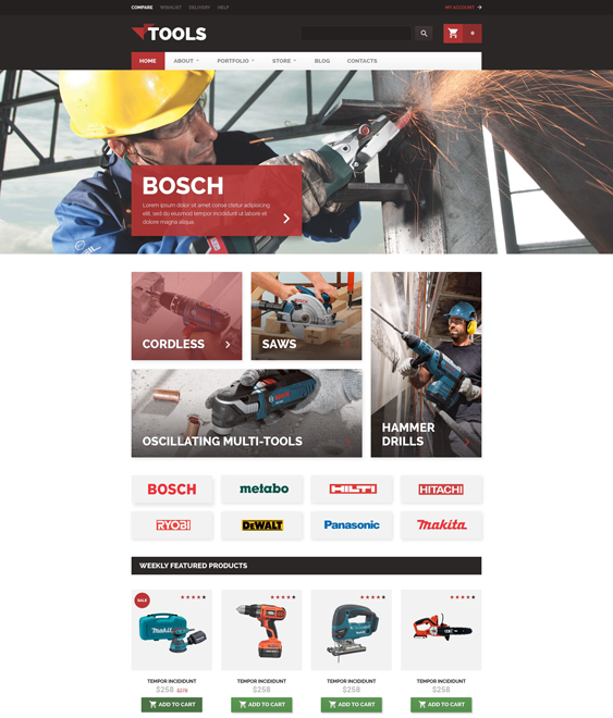 WordPress Themes for Home Improvement, Tools, & Hardware | Site Bloom
