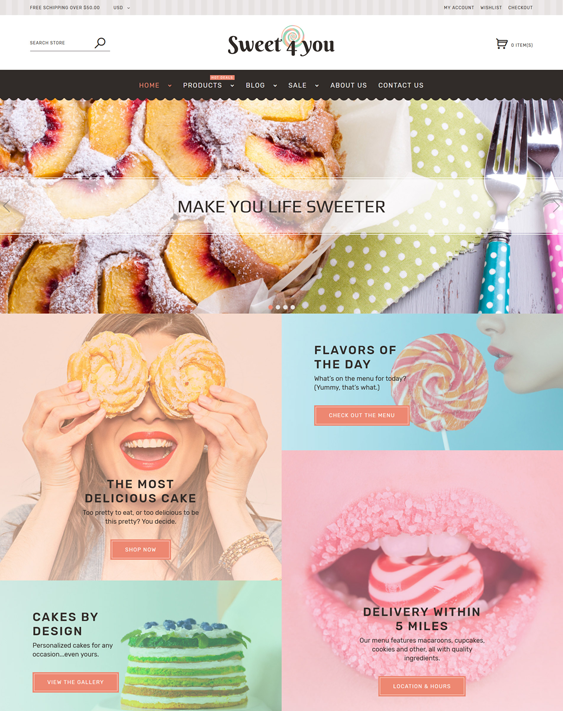 Sweet Shopify Themes For Online Cupcake Shops And Bakeries | Site Bloom