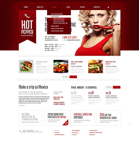 WordPress Themes For Mexican Restaurants | Site Bloom