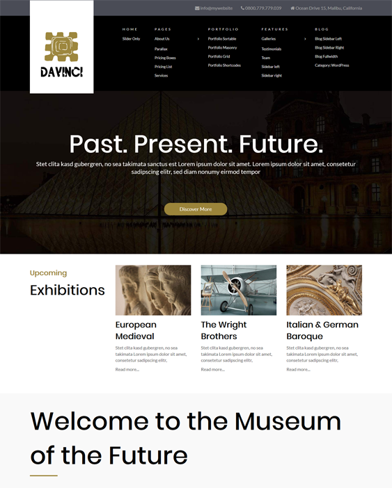 WordPress Themes for Museums | Site Bloom