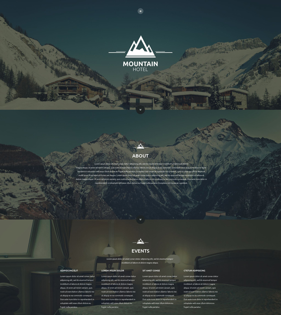 Responsive Bootstrap Hotel Website Templates | Site Bloom
